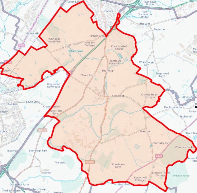 Map – Stoneleigh | The Leigh Educational Foundation